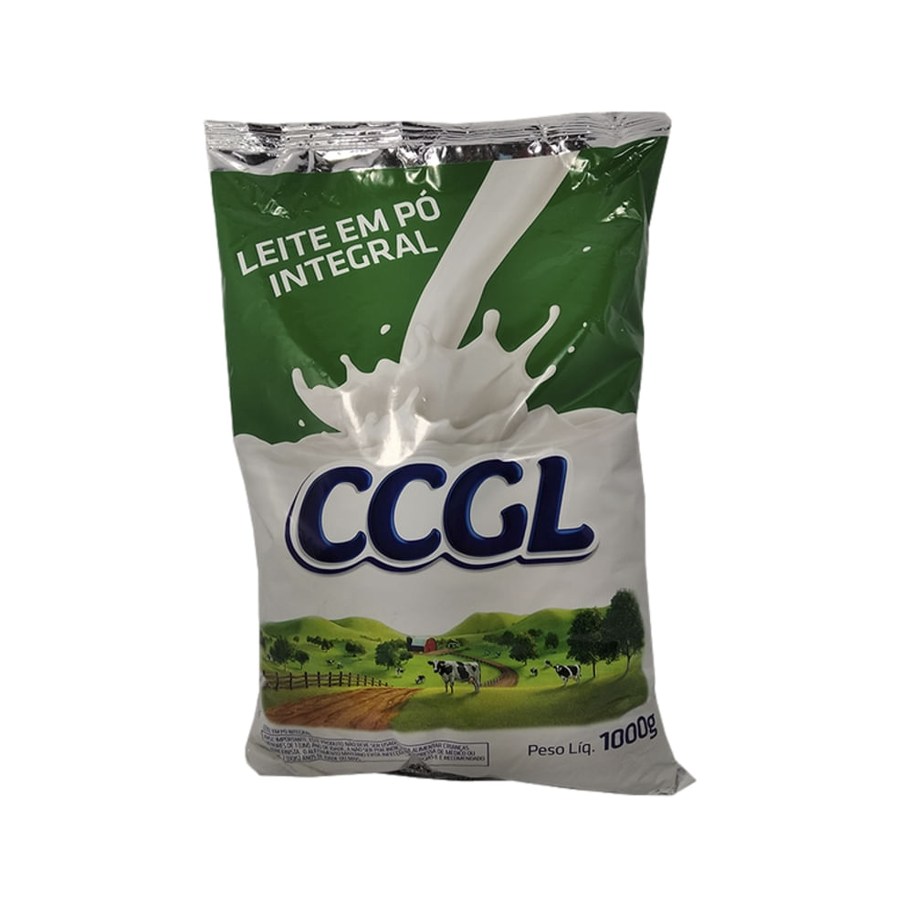 Leite em Pó Integral CCGL Pacote 1kg - Nova Era