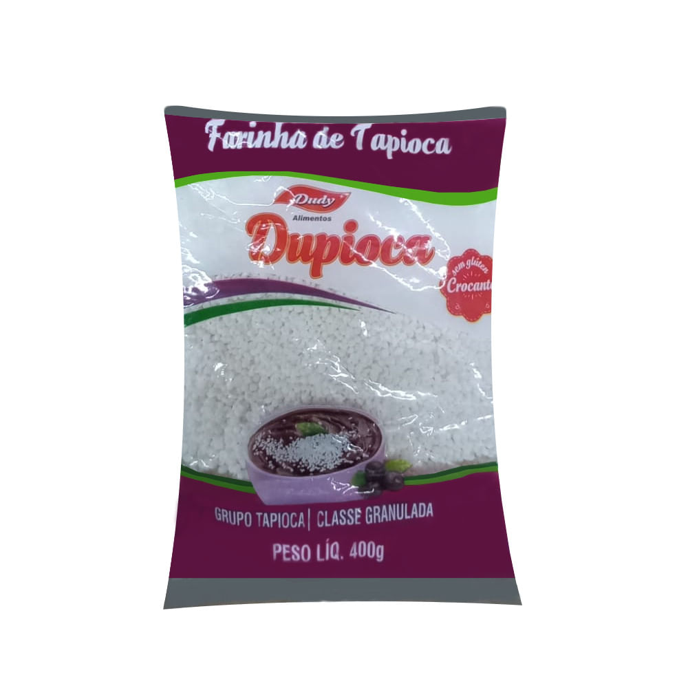 Farinha de Tapioca DUPIOCA Pacote 400g