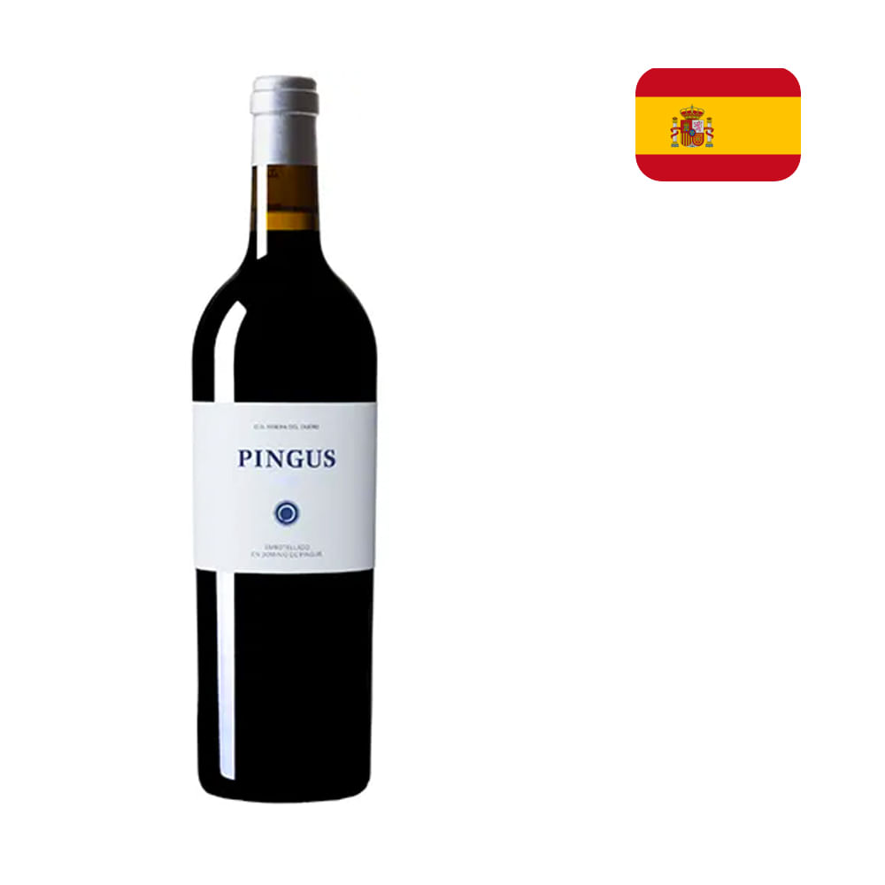 Vinho Tinto Espanhol Ribera Duero PINGUS Tempranillo Garrafa 750ml