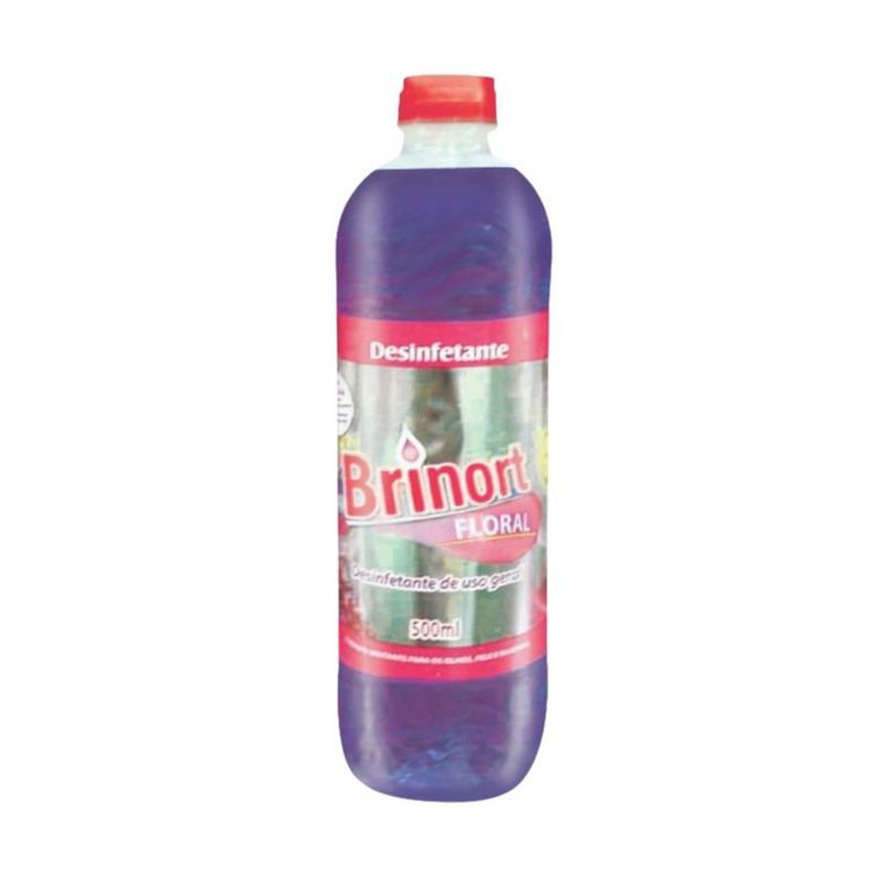 Desinfetante Brinort Floral Frasco 500ml - Nova Era