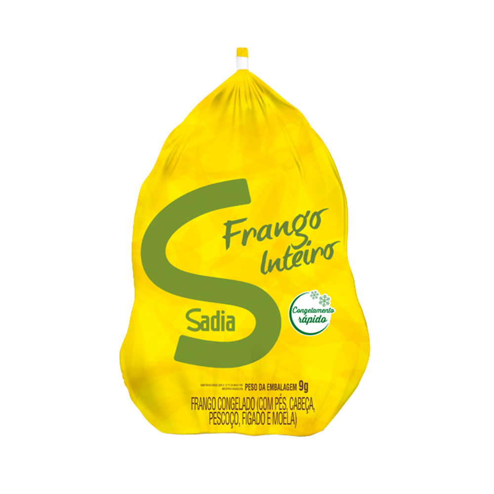 Frango Inteiro SADIA Congelado Aproximadamente 3,5kg - Nova Era