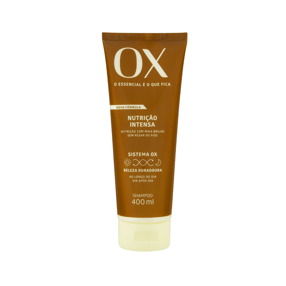 Shampoo OX Nutrição Intensa 400ml - Nova Era