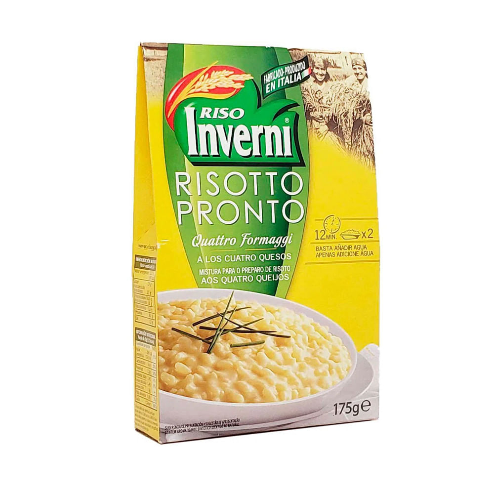 Risotto Riso Inverni Formaggi Embakagem 175g