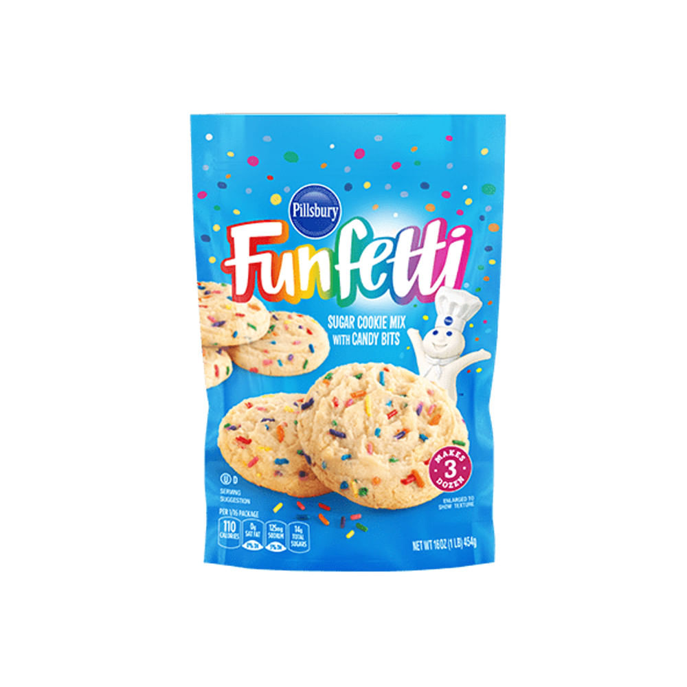 Chocolate Funfetti Cookies Granulado Embalagem 454g