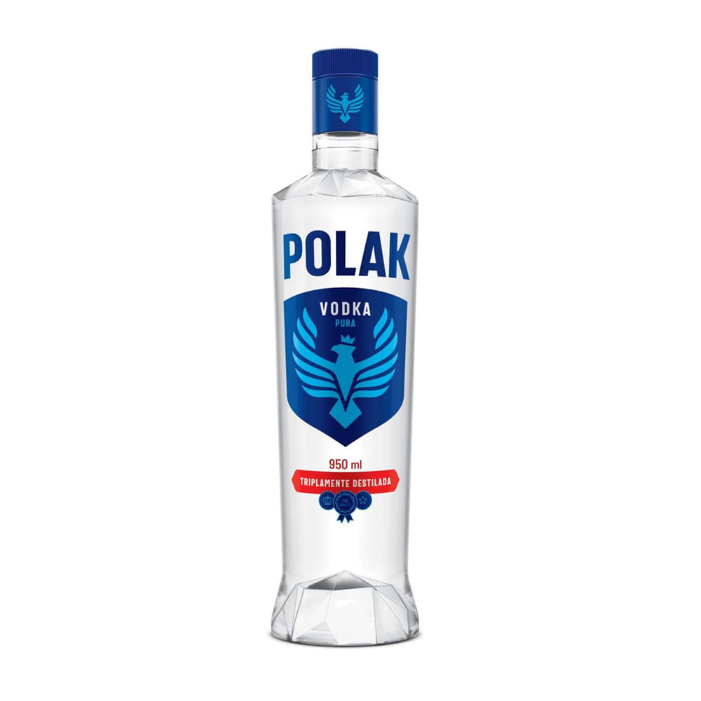 Vodka POLAK Tridestilada Garrafa 950ml - Nova Era