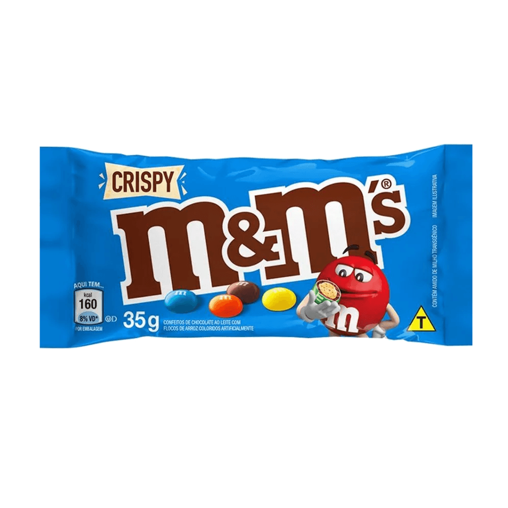 Chocolate Crispy M&M's Embalage 35g - Nova Era