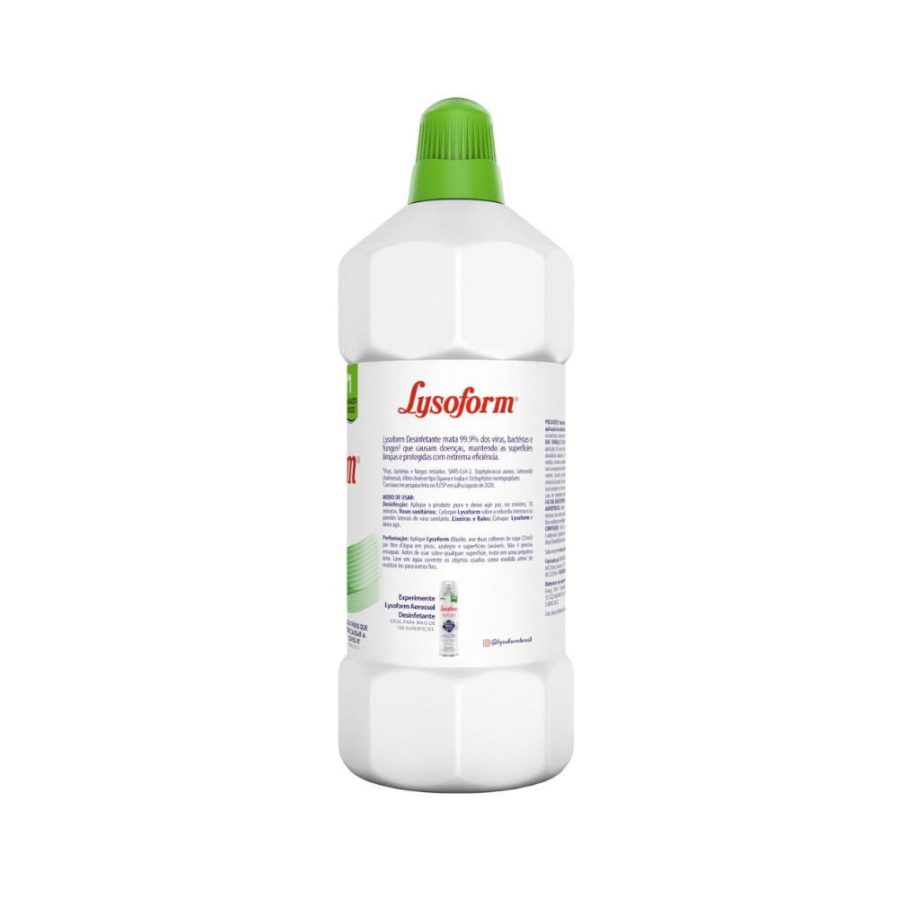 Desinfetante Líquido Lysoform Citrus 1L - Nova Era