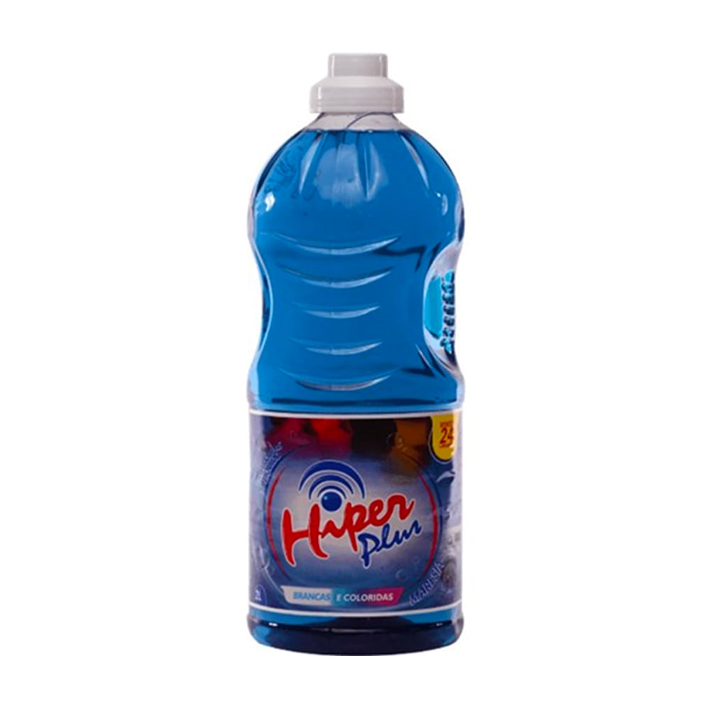 Lava Roupas Líquido HIPER PLUS Maresia Frasco 2L - Nova Era