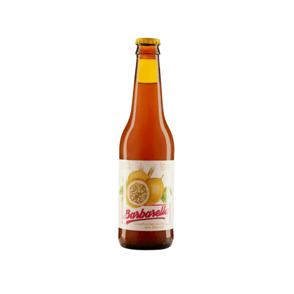 Cerveja Puro Malte Barbarella Fruitbier Maracujá Long Neck 355ml - Nova Era