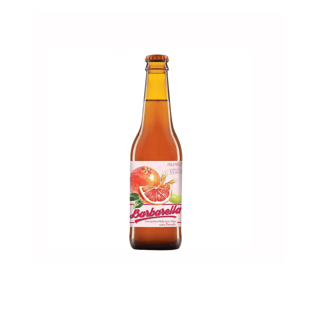 Cerveja Barbarella Fruitbier Pomelo Long Neck 355ml - Nova Era