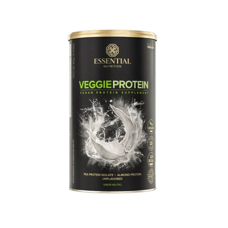 Suplemento Alimentar Essential Nutrition Veggie Protein Sabor Neutro ...