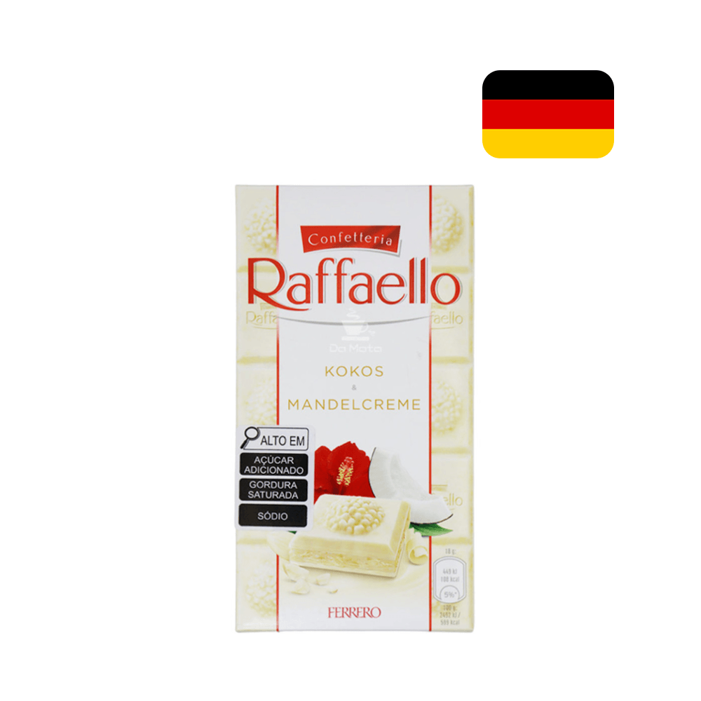 Chocolate em Barra Rafaello Ferrero Rocher Kokos & Mandelcreme ...