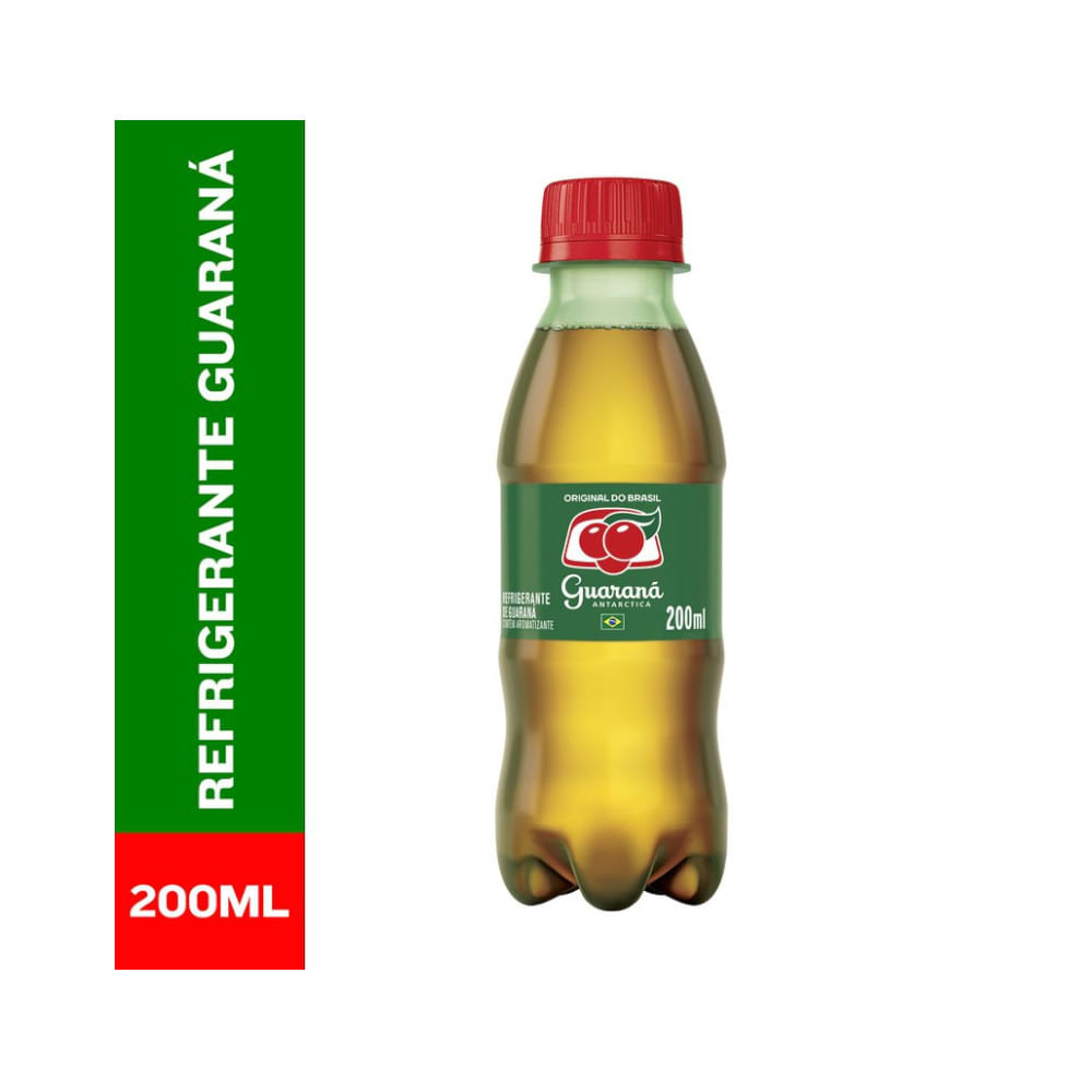 Refrigerante de Guaraná ANTARCTICA Garrafinha 200ml