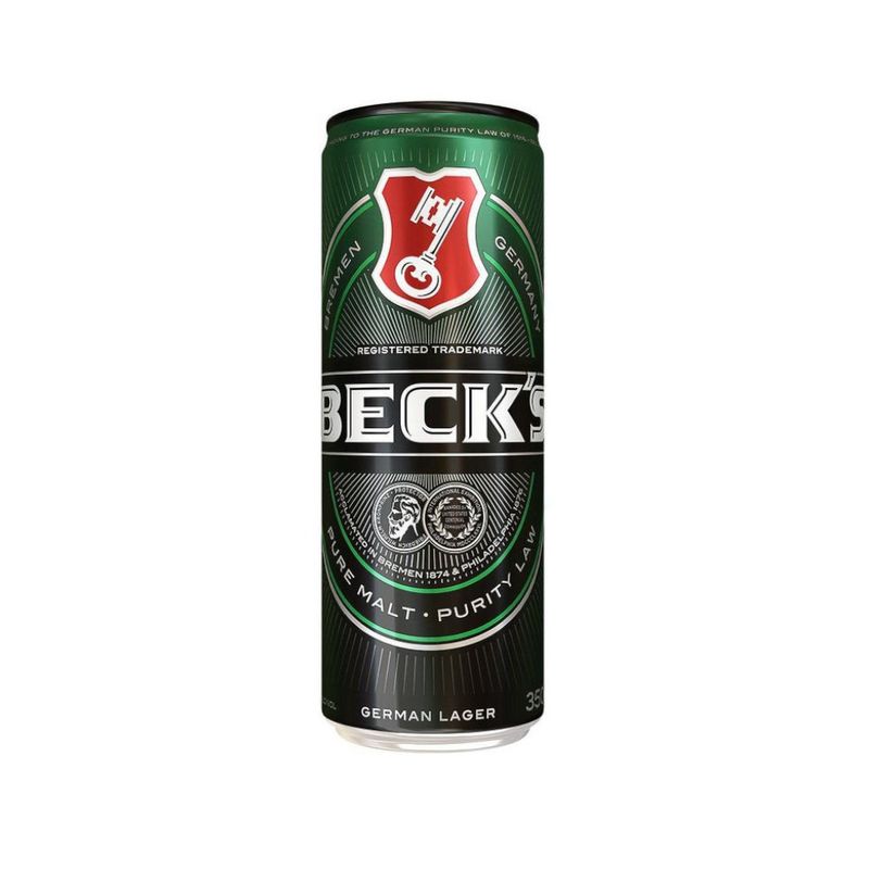 Cerveja German Lager BECK'S Puro Malte Lata 350ml Cerveja German Lager BECK'S Puro Malte Lata 350ml