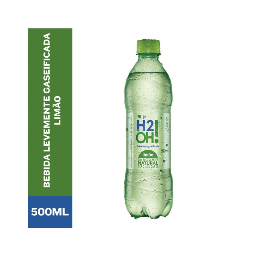 Refrigerante H2OH Limão Garrafa 500ml