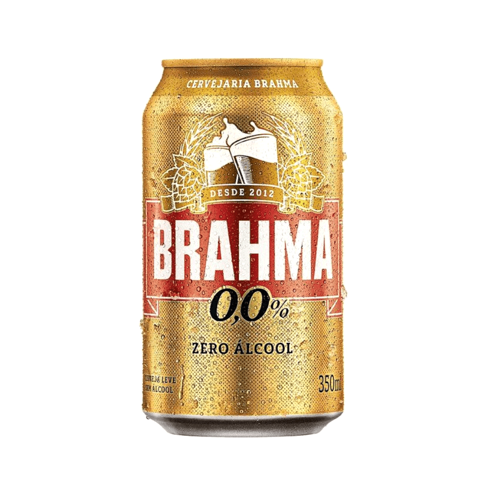 Cerveja Brahma Chopp Zero Lata 350ml Cerveja Brahma Chopp Zero Lata 350ml