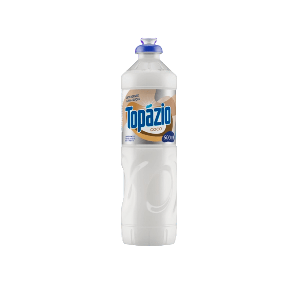 Detergente Líquido Topázio Coco Embalagem 500ml - Nova Era