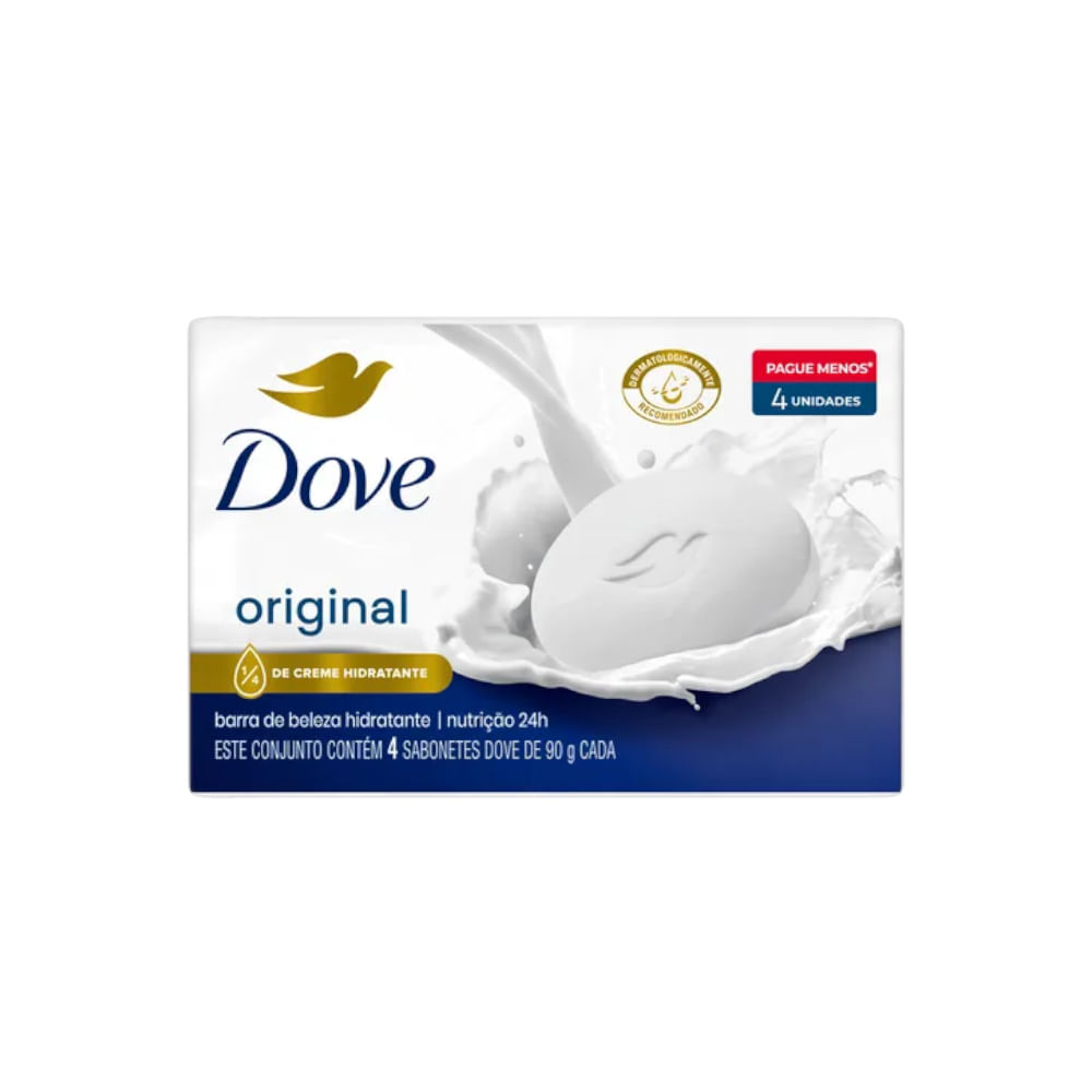 Sabonete DOVE Original Pack 4Un 90g - Nova Era