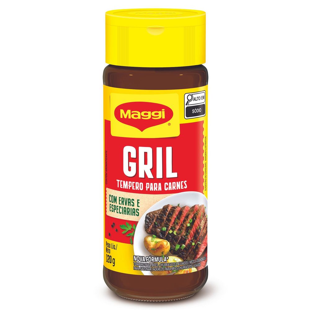 Tempero MAGGI Gril 120g - Nova Era