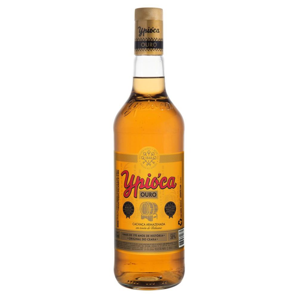 Cachaça Gold Ypióca 965ml - Nova Era