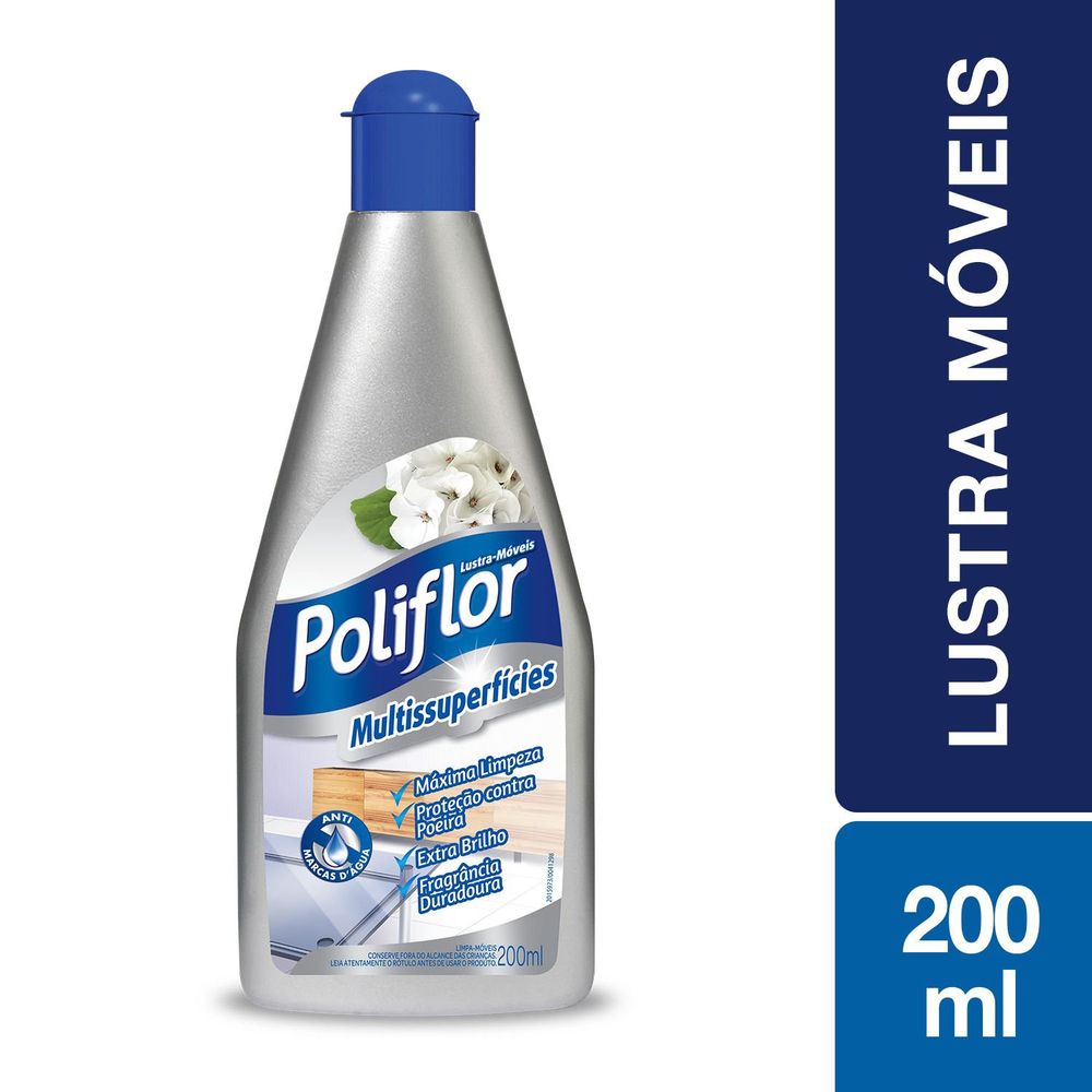 Lustra Móveis Poliflor Original 200ml