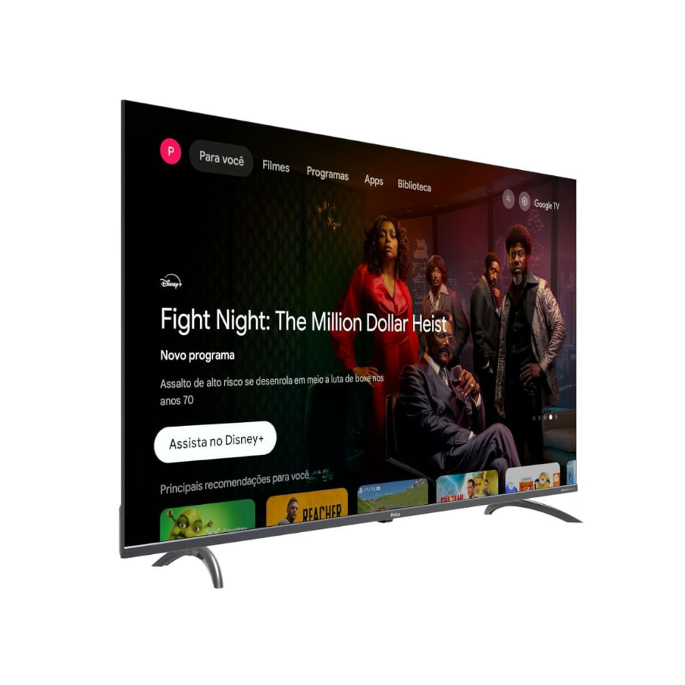 Smart TV PHILCO 58" LED 4K Google TV HDR10 Dolby Áudio Bivolt