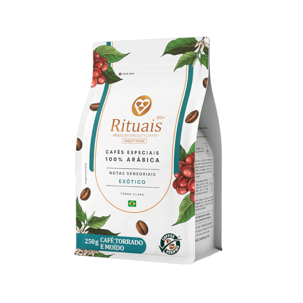 Café em pó Rituais Exótico 3 Corações 250g